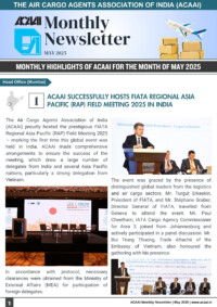 The Air Cargo Agents Association of India (ACAAI)